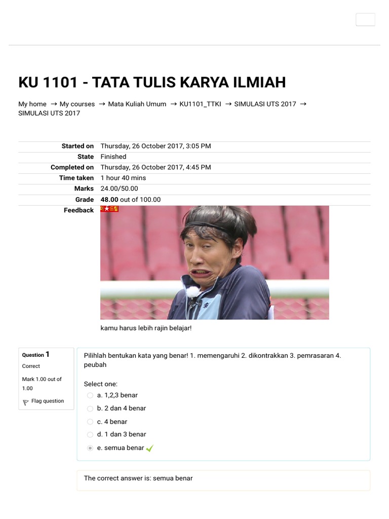 Simulasi Uts 2017 | PDF