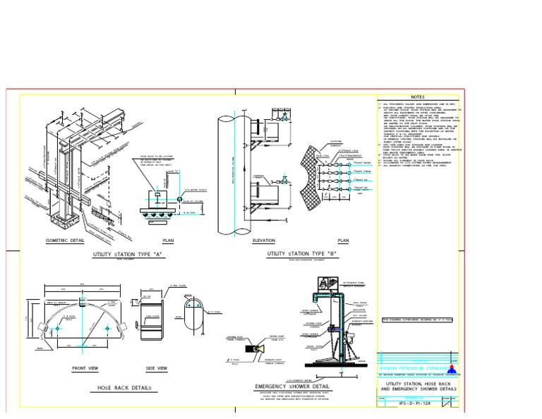 Utility Station P&ID | PDF | Shower | Building Engineering