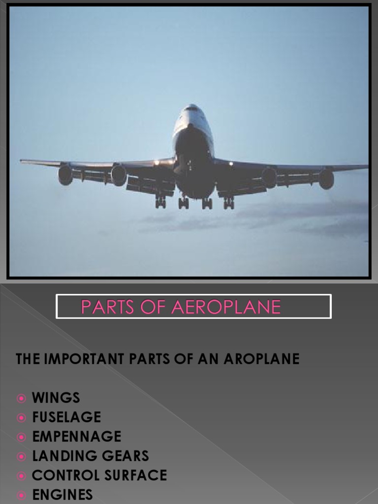 Parts and Classification of Aircraft | PDF | Flight Control Surfaces ...