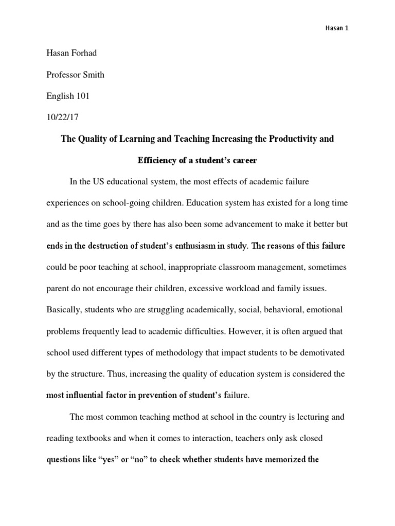 Hasan Forhad 1 | PDF | Teaching Method | Teachers