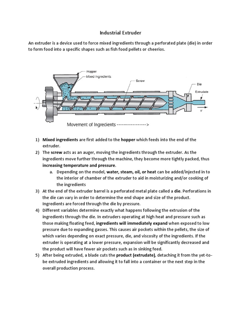 Understanding Industrial Extruders | PDF | Science & Mathematics ...