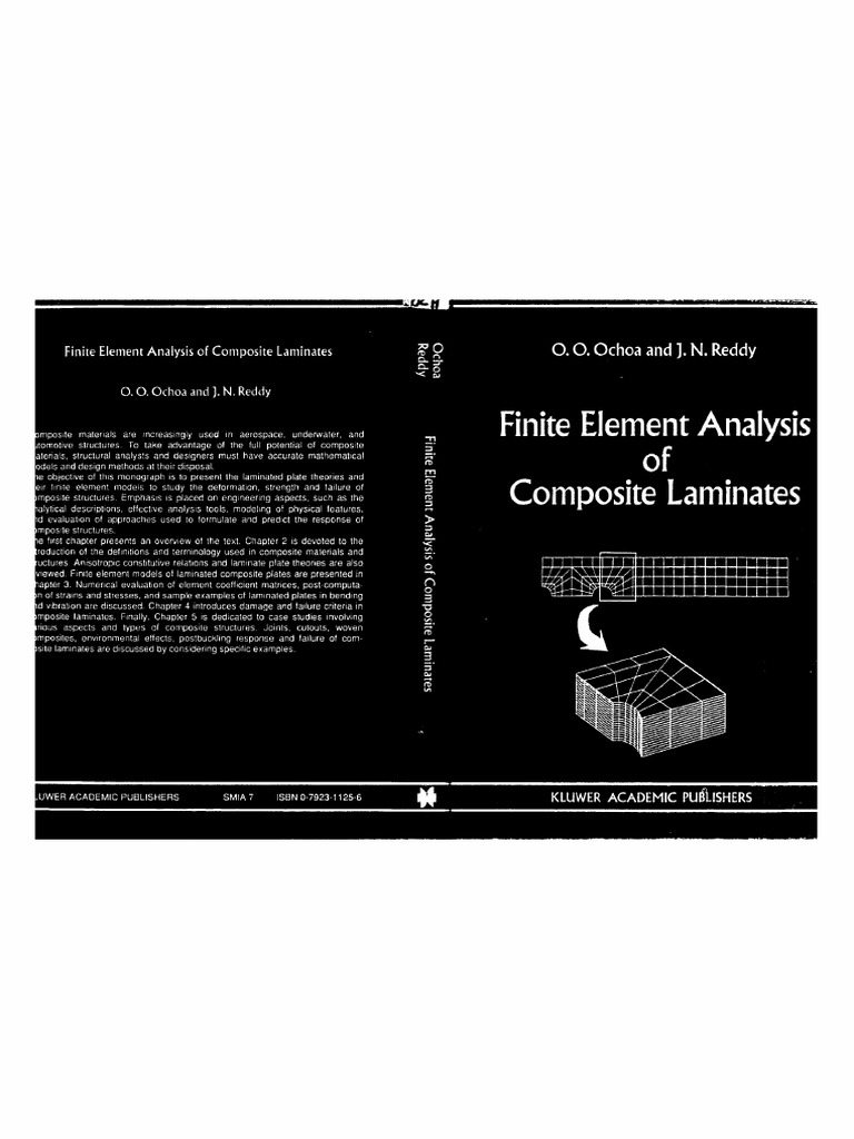 Finite Element Analysis Of Composite Laminates 0792311256 Pdf