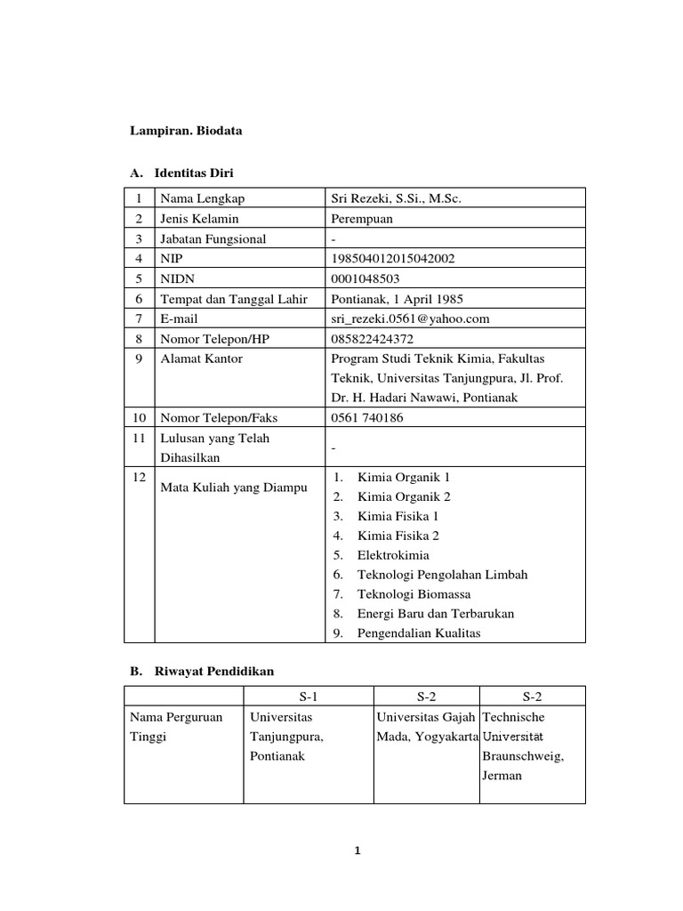 CV Sri Rezeki 2 | PDF