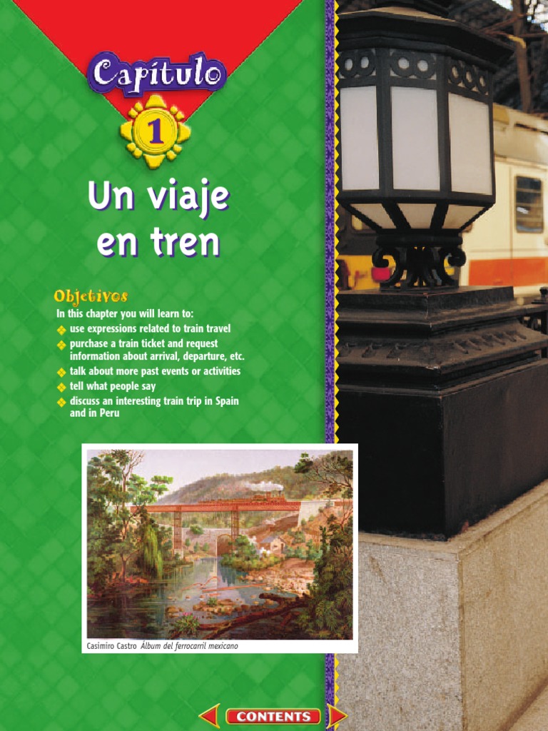 Buen Viaje 2 Capítulo 1 Un Viaje en Tren PDF | PDF | Machu Picchu | Tren