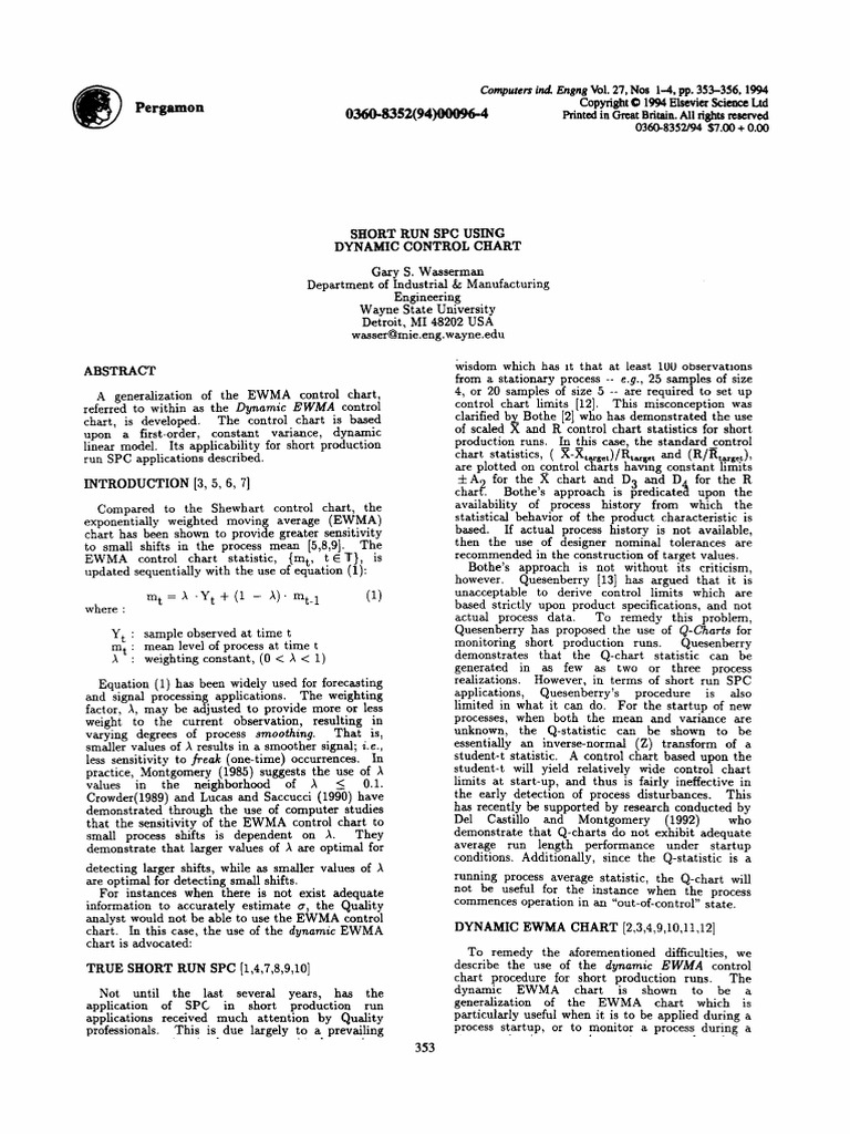 Wasserman 1994 | PDF | Estimation Theory | Variance
