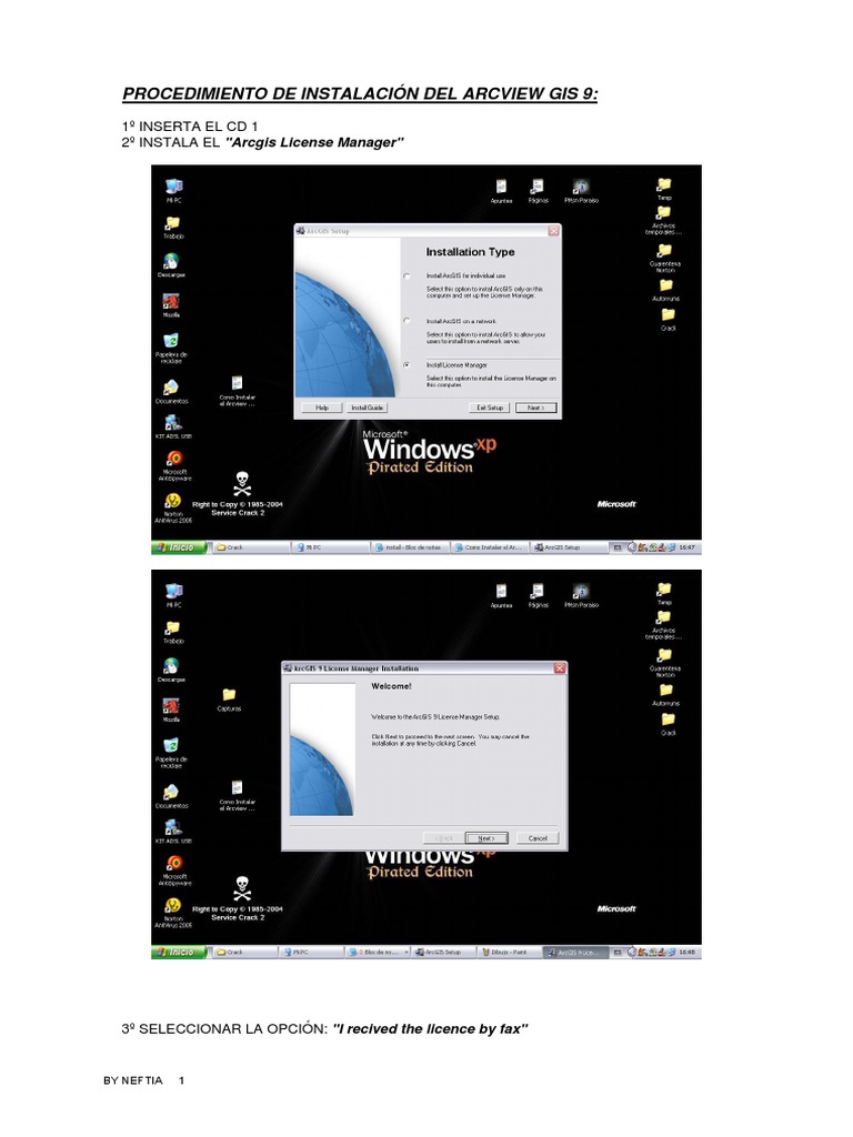 Como Instalar El Arcview 9 Paso A Paso by Neftia | PDF | Esri ...