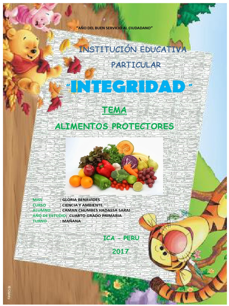Alimentos Protectores | PDF | Alimentos | Nutrición