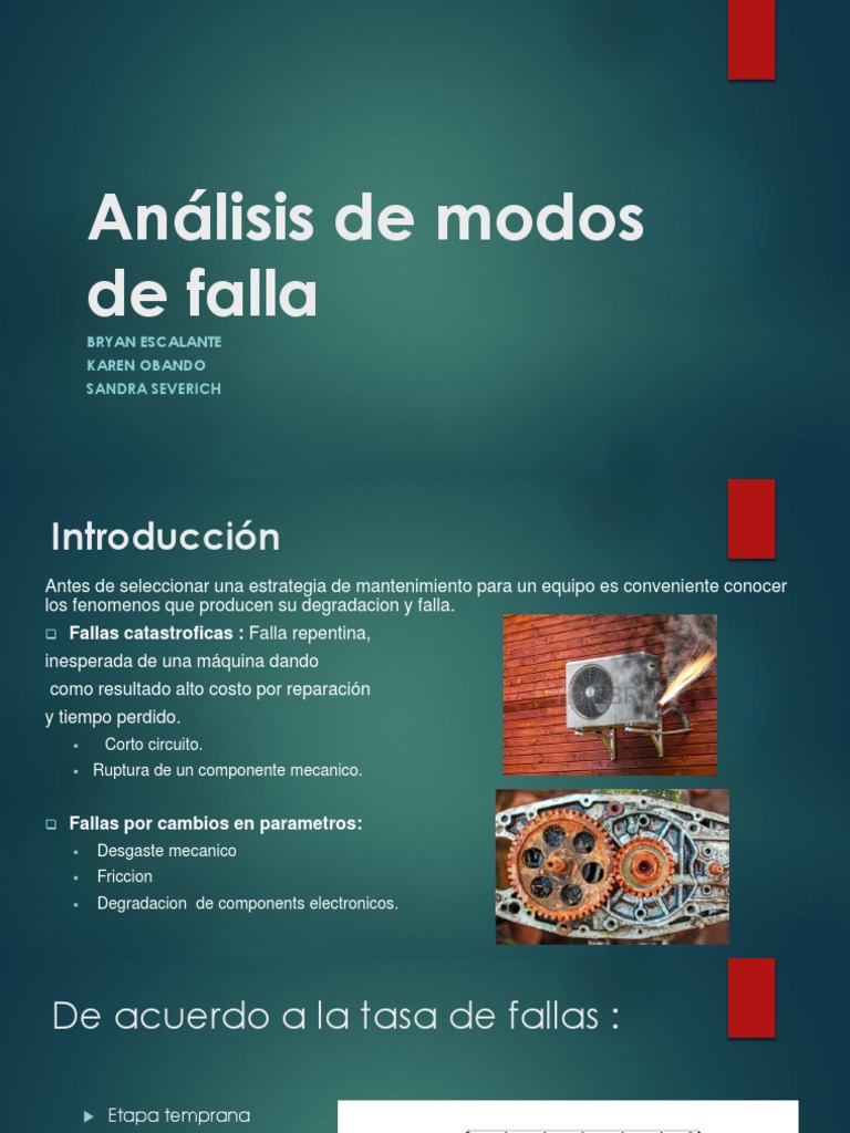 Análisis de Modos de Falla - Modificado | PDF | Temperatura | Agua