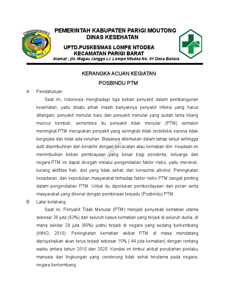 Kak PTM | PDF