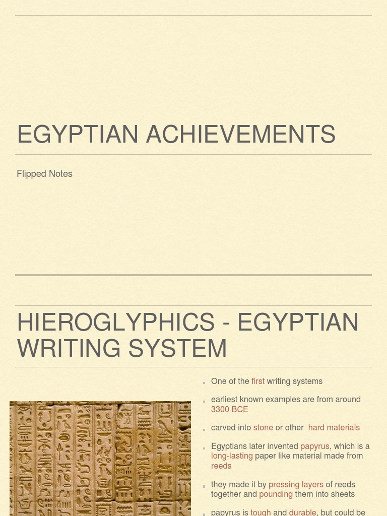 ancient egypt achievements flipped notes | Ancient Egypt | Egyptian ...