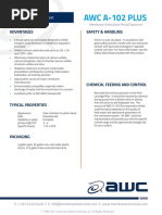 Flocon 100 (AS-100) : Product Information & Procedures | PDF | Chlorine ...