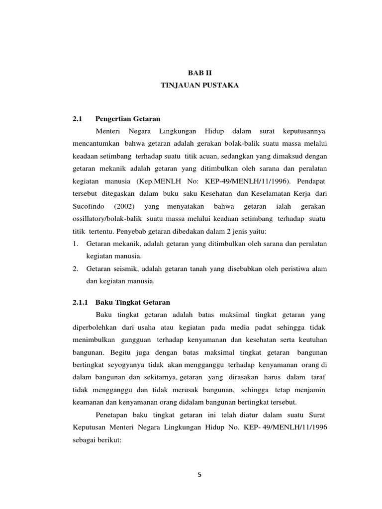 Getaran dan Sensor: Pengertian & Aplikasi | PDF