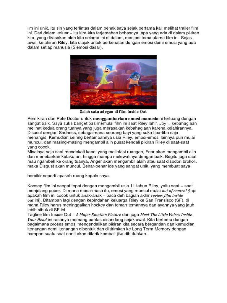 Review Inside Out | PDF