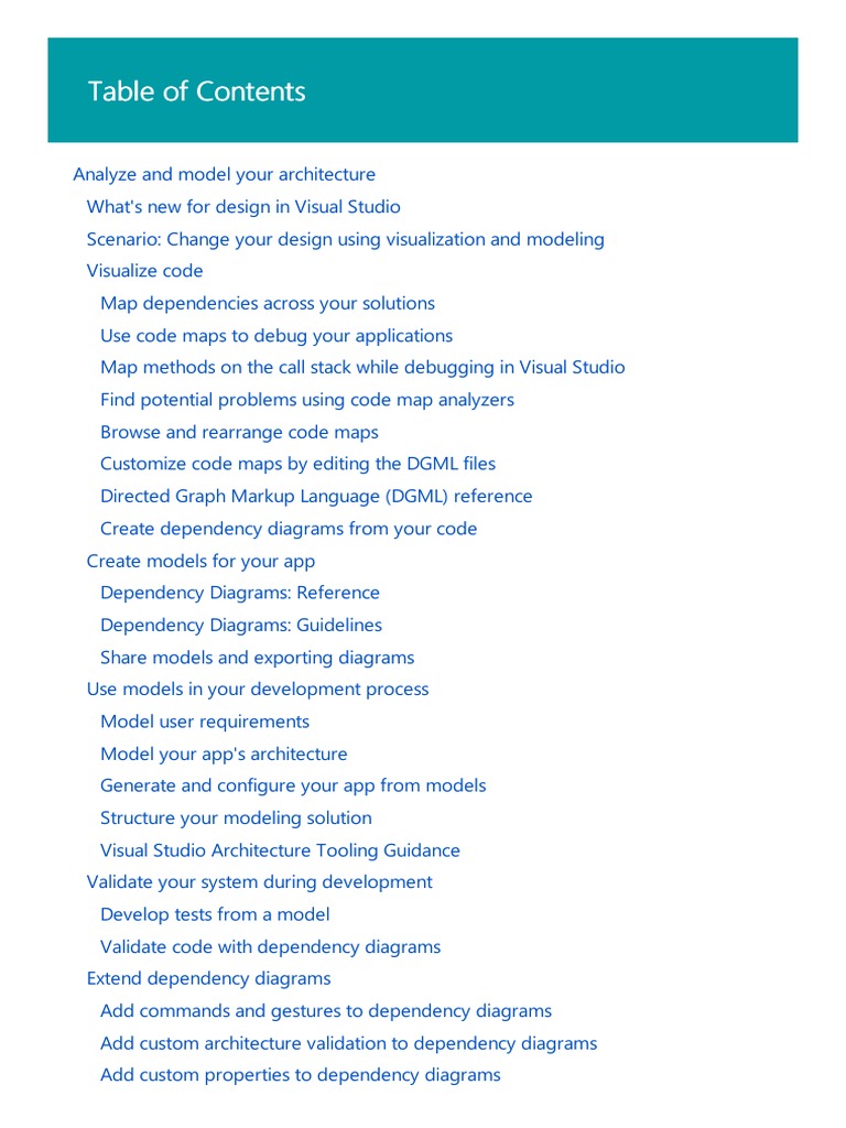 T4 and Templates - TOC | Download Free PDF | Microsoft Visual Studio ...