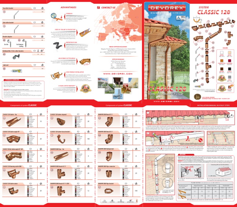 Devorex Classic Brochure-03.2015 Eng1 | PDF | Roof | Thermal Expansion