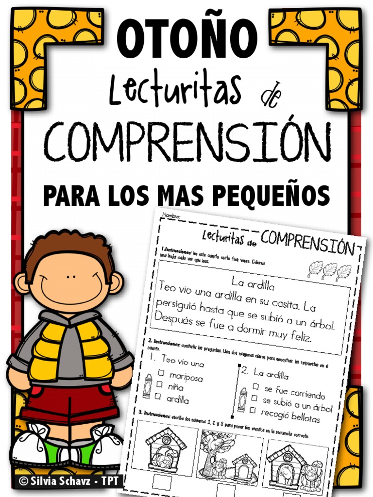 Lecturitas de Comprensión Para Principiantes -Otoño GRATIS (1 ...