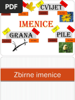 Zbirne I Gradivne Imenice | PDF