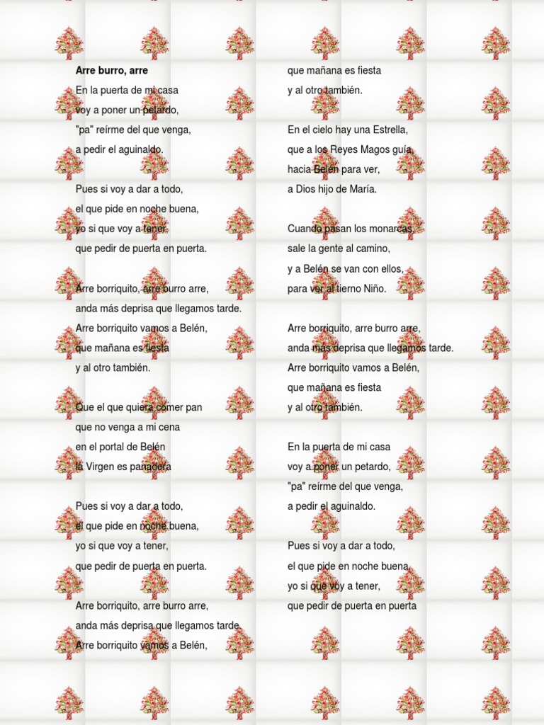 Arre Burro | PDF | Navidad | Ocio