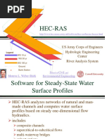 HEC-RAS Guide for Engineering Students | PDF | Technology & Engineering