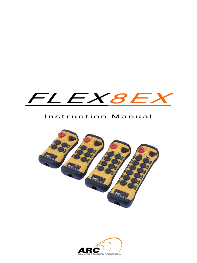 FCC Flex 8ex Gen2 Manuals | PDF | Elevator | Crane (Machine)