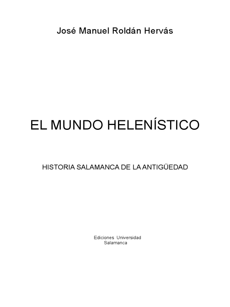 Alejandro Magno y el Helenismo | PDF | Alejandro el Grande | Macedonia ...