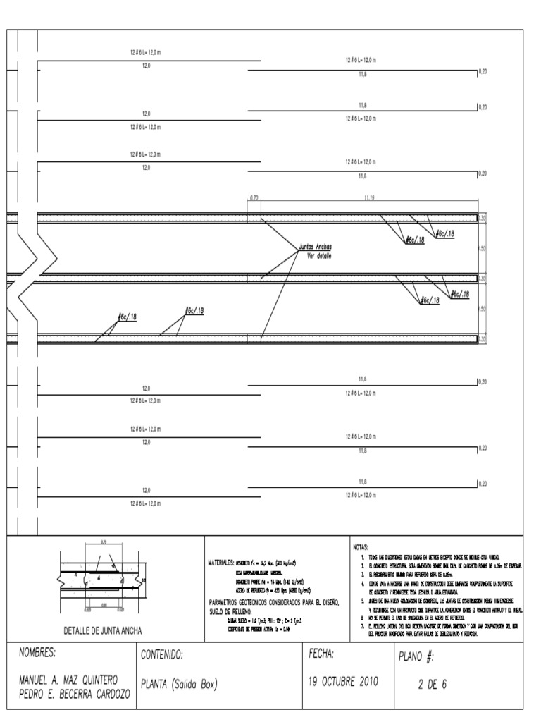 Box - Culvert Plano 2 | PDF