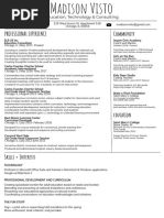 Annotated Resume Sample | PDF | Tutor | Literacy