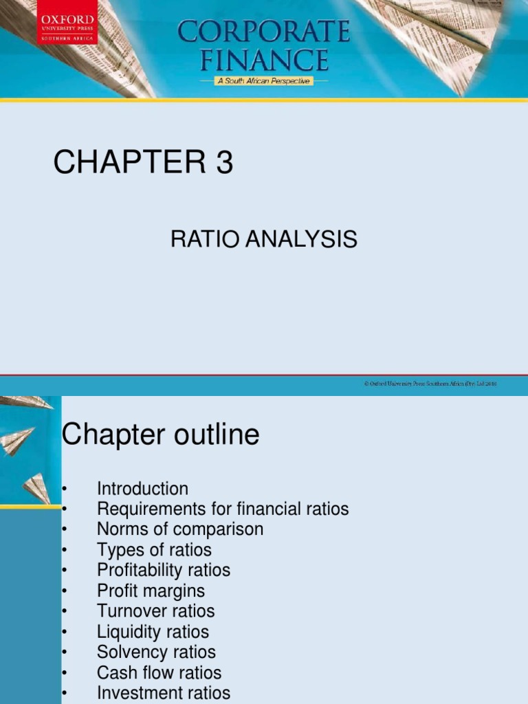 Chapter 3 - Ratio Analysis | PDF | Dividend | Revenue