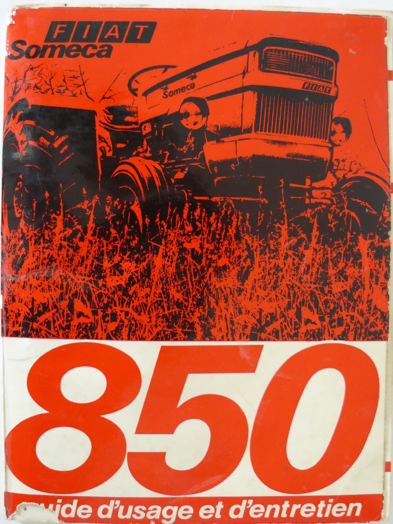 Someca 850 Guide Usage Entretien | PDF