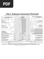 Form RULA - Office Assessment | PDF | Anatomical Terms Of Motion ...