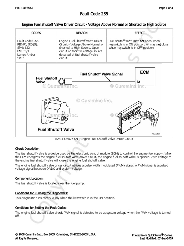 Cummins Fc255 | PDF | Vacuum Tube | Engineering