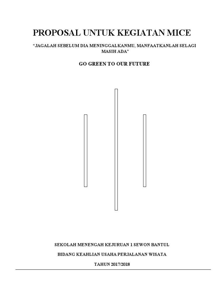 Proposal Untuk Kegiatan Mice Fix | PDF