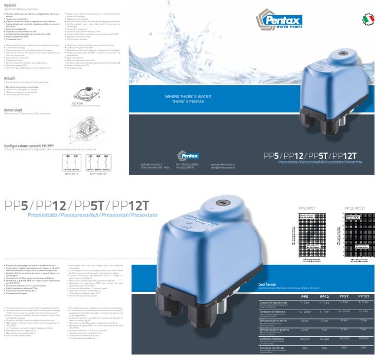 New Pressure Switch | Components | Equipment
