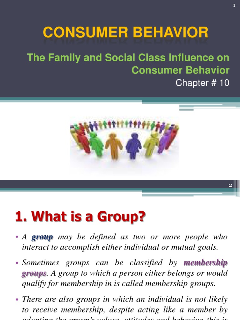 CH 10 The Family and Social Class Influence On CB | Download Free PDF ...