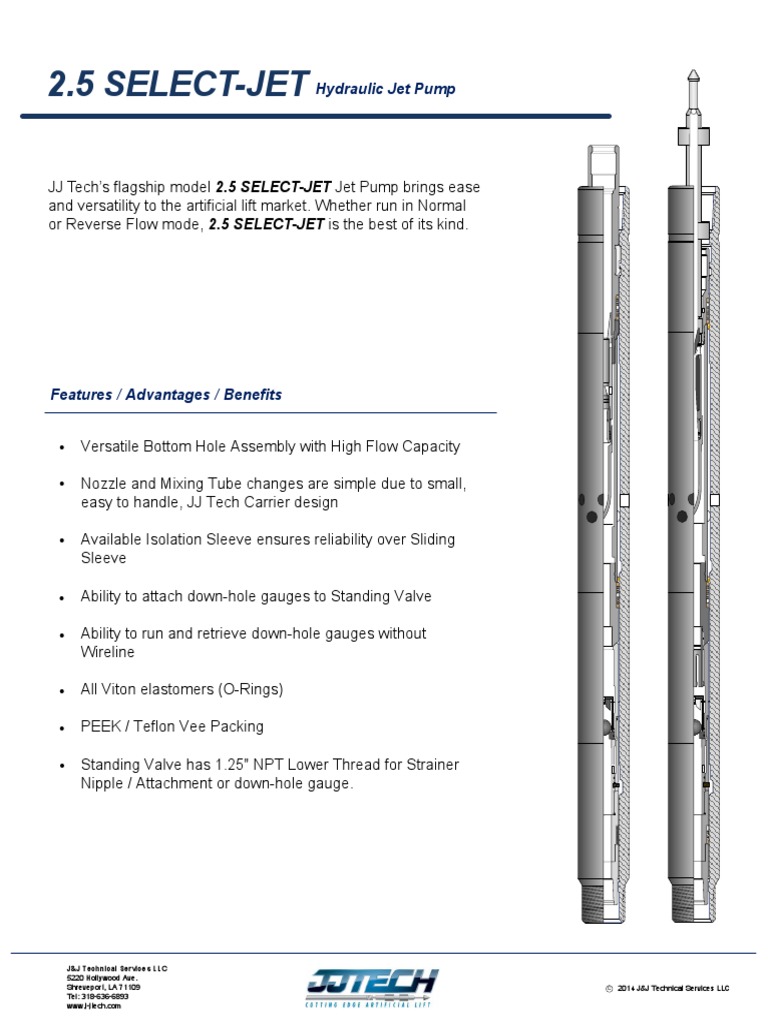 2.5 Select-Jet: 2.5 SELECT-JET Jet Pump Brings Ease 2.5 SELECT-JET Is ...