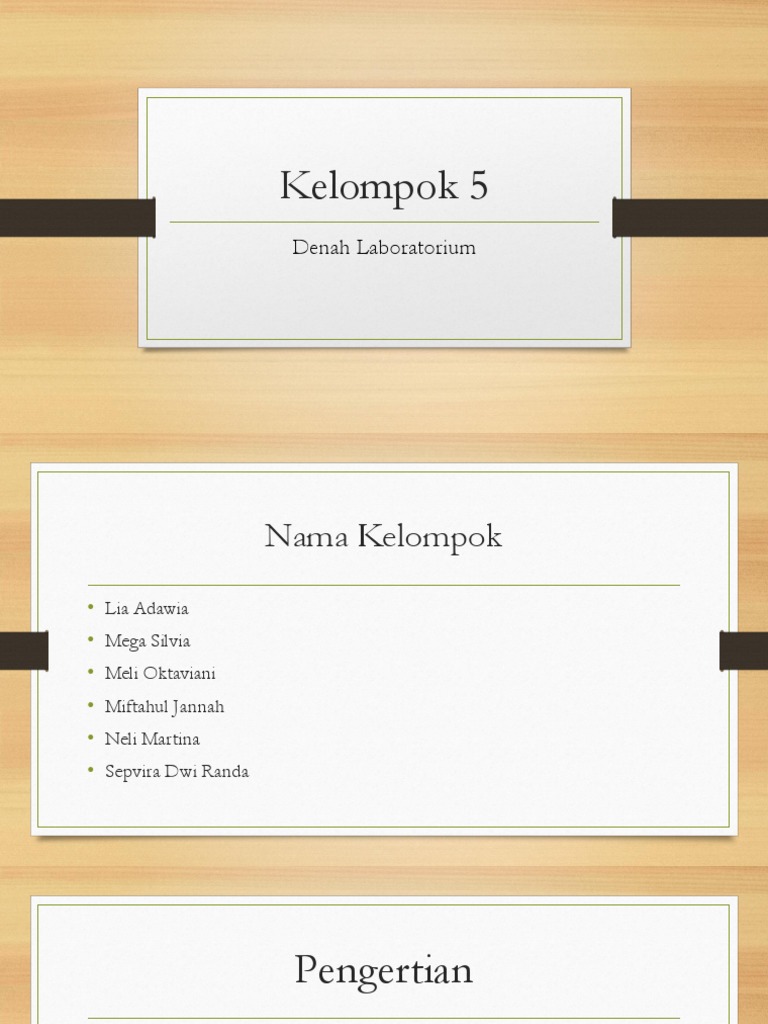 K3 Denah Laboratorium | PDF