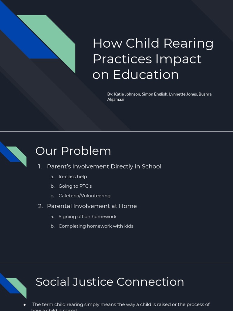 How Child Rearing Practices Impact On Education 1 | PDF | Parenting ...