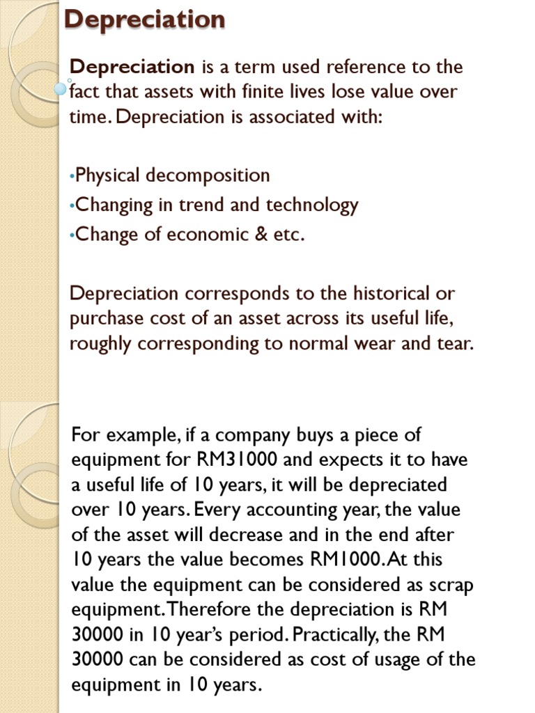 Depreciation | PDF | Depreciation | Balance Sheet