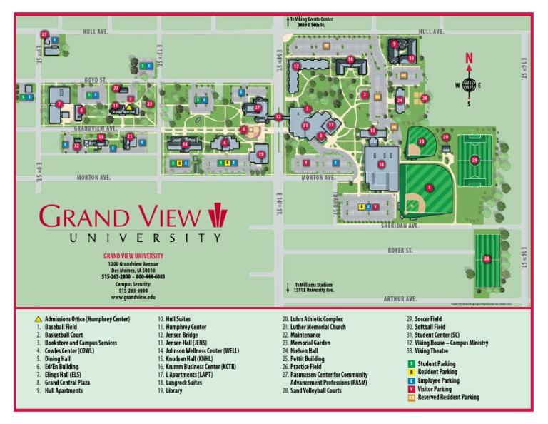 GV Campus Map | PDF | The United States | Sports