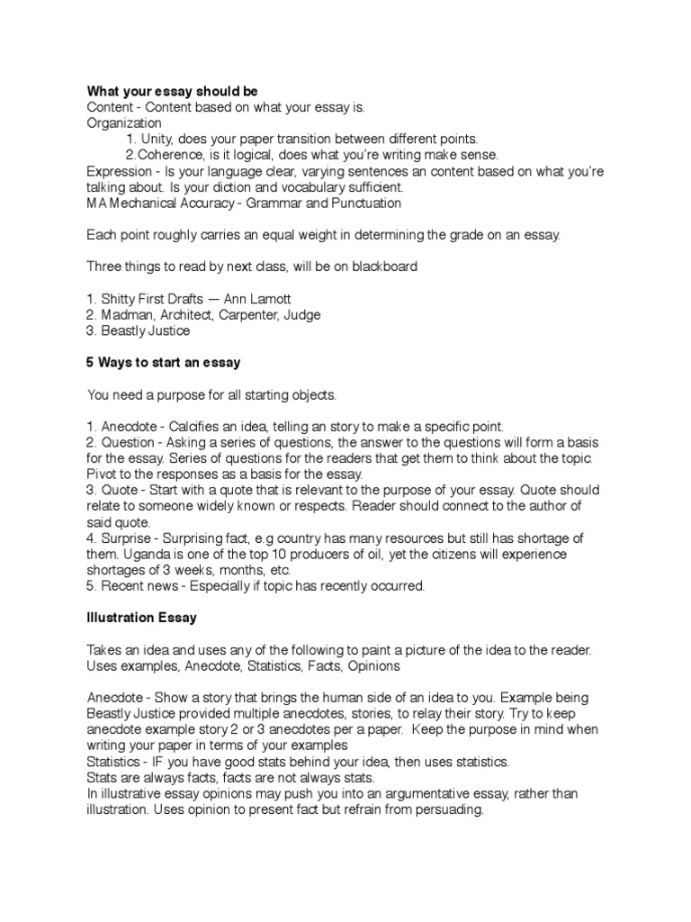 Illustrative Notes | PDF | Essays | Question