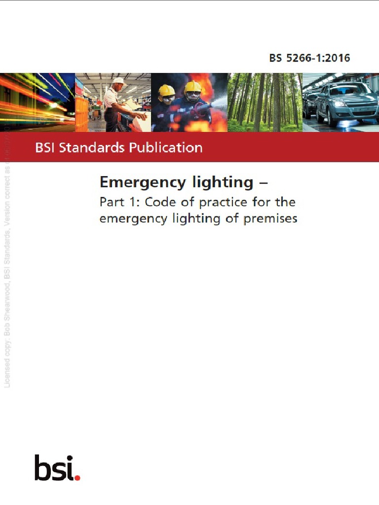 Bs 5266.1 | PDF
