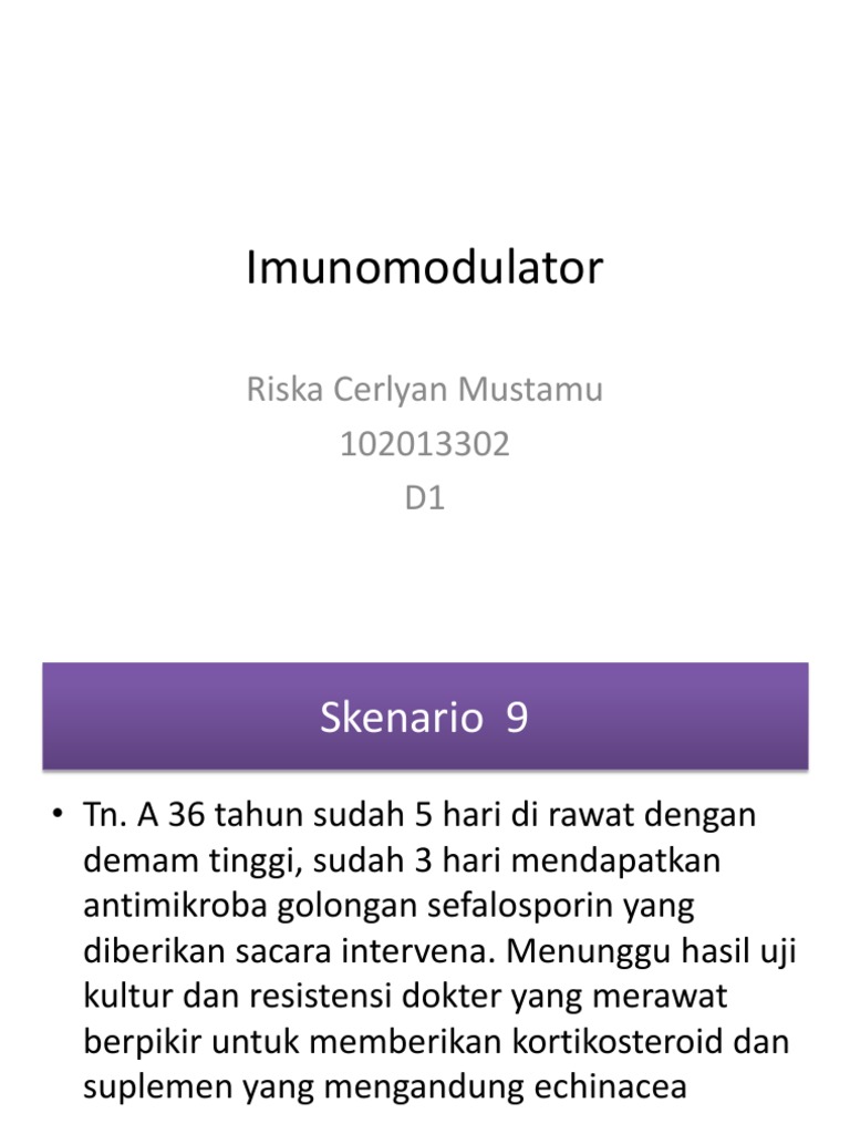 Blok 12 - Imunosupresan Dan Imunostimulan | PDF