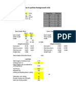 Metal Deck Weight Calculation Tool | PDF