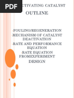 Catalyst Deactivation | PDF | Catalysis | Chemical Reactions
