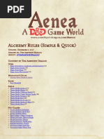 Alchemist Potion Maker Build: Equipment & Card Set | PDF