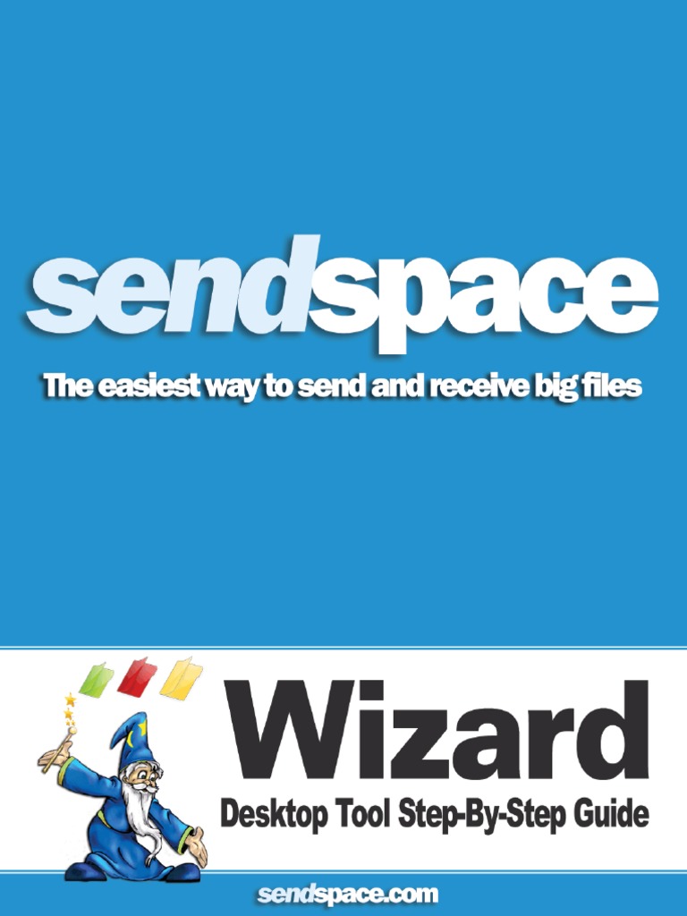 Sendspace Wizard Guide v1 | PDF | Email Spam | Computer File