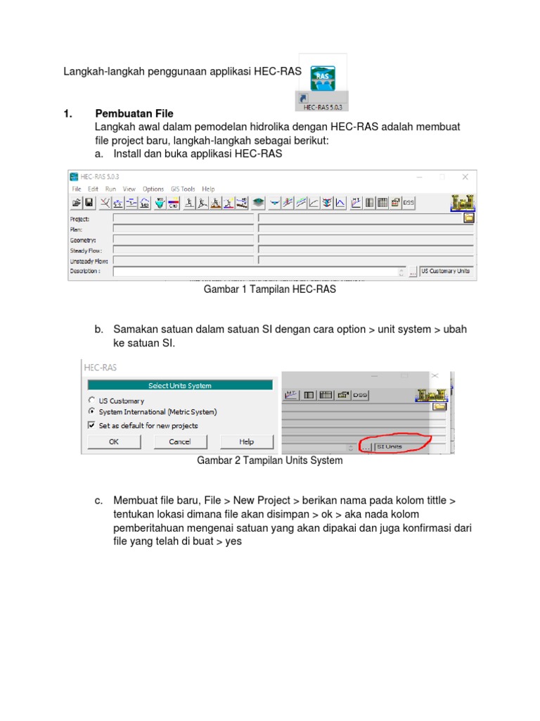 Langkah Hec Ras | PDF