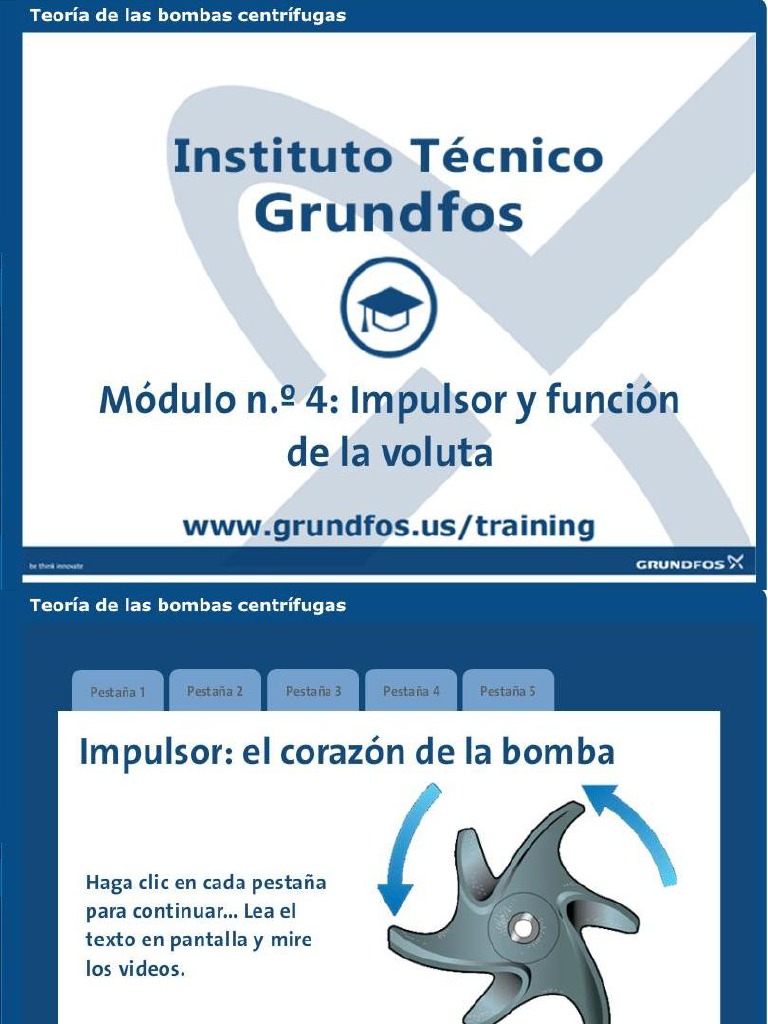 Módulo 4. Impulsor y Función de La Voluta | PDF