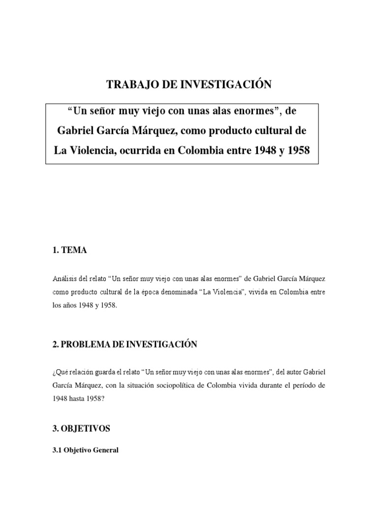 Un Señor Muy Viejo Con Unas Alas Enormes", de Gabriel García Márquez ...