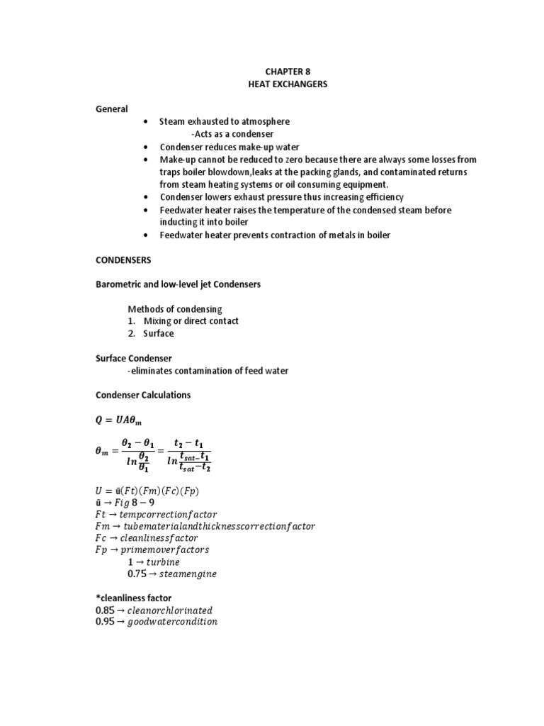 Steam Problem Set | PDF | Heat Exchanger | Boiler